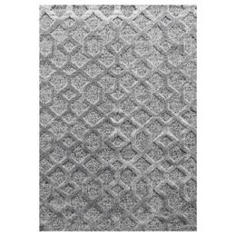 Ayyildiz Webteppich Pisa Grau ca. 140x200cm