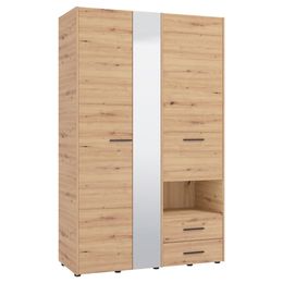 Kleiderschrank in Eiche Artisan