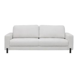 3-Sitzer-Sofa Piega Silberfarben