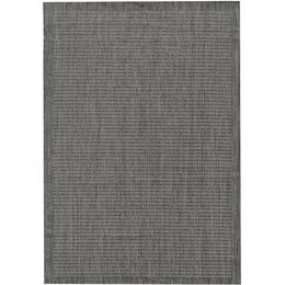 Novel Outdoorteppich Giza Schwarz ca. 140x200cm