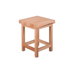 Hocker Marco ca. 30x30x40 cm Holz ge&ouml;lt