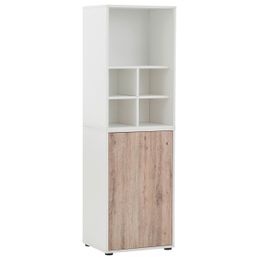 Aktenschrank Set U510R Wei&szlig;/Wildeiche