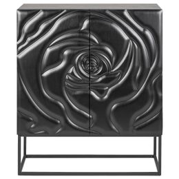 Highboard Black Rose Schwarz