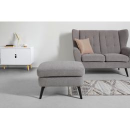 Hocker Helsinki in Grau/Dunkelgrau