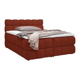 Boxspringbett Bubble Box Rostfarben ca. 180x200cm