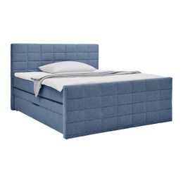 Boxspringbett Damon Blau ca. 160x200cm