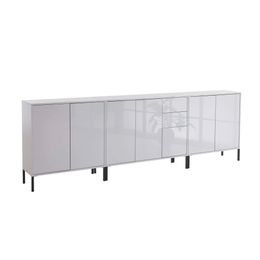 Sideboard Mailand Set 6 Wei&szlig;