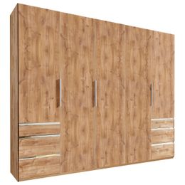 Dreht&uuml;renschrank Level 36A ca. 250x216x58 cm Eiche Dekor