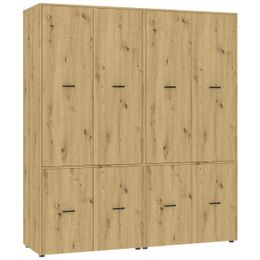 Kleiderschrank Kivo Eiche Artisan