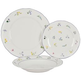 Tafelservice Elisabeth Multicolor, 18-teilig