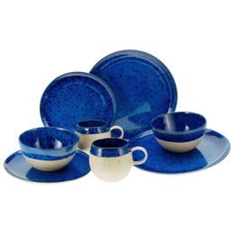 Creatable Kombiservice Deep Blue in Blau, 8-teilig