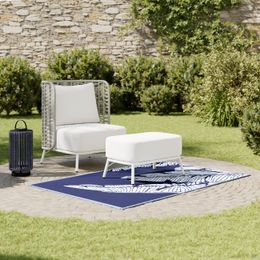 Outdoorteppich Flavia Blau ca. 120x180 cm