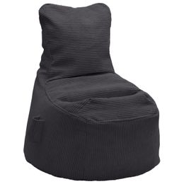 Sitzsack Cortona Cord Anthrazit