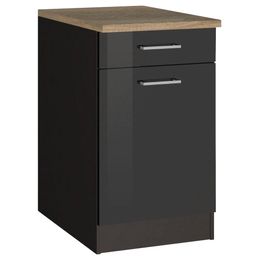 Held K&uuml;chenunterschrank Mailand Graphitfarben