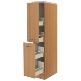 Apothekerschrank Nano ca. 30x160x60 cm Buchefarben