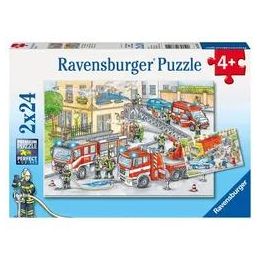 Puzzle Ravensburger Helden im Einsatz 2 X 24 Teile