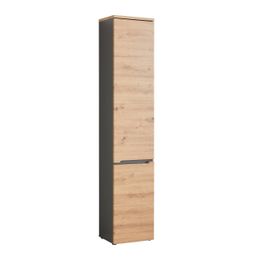 Hochschrank Memphis Artisan Eiche/Grau