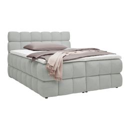 Boxspringbett Bubble Box Grau ca. 180x200cm