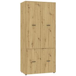 Kleiderschrank Kivo Eiche Artisan