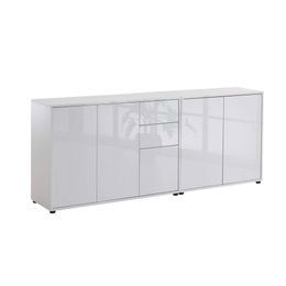Sideboard Mailand Set 10 Wei&szlig;