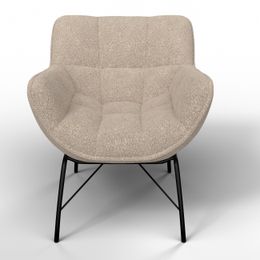 Sessel Robin Beige Webstoff