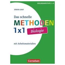 Das schnelle Methoden-1x1 Biologie. Mit Arbeitsmaterialien. Buch