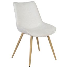 Stuhl Lou Beige/Eichefarben