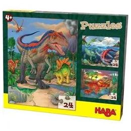 Haba Puzzles Dinosaurier (DE/E/F/NL/IT/ES)