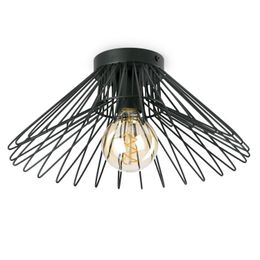 Deckenleuchte Duccio Schwarz max. 22 Watt Deckenlampe