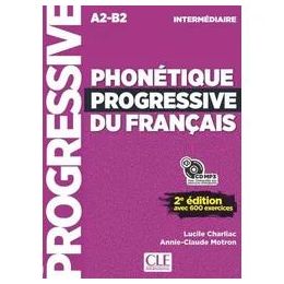 Phon&eacute;tique progressive du fran&ccedil;ais. Niveau interm&eacute;diaire. Buch + Audio-CD