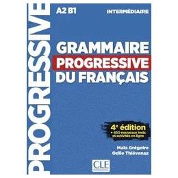 Grammaire progressive du fran&ccedil;ais - Niveau interm&eacute;diaire. Buch + Audio-CD