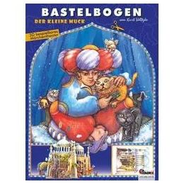 Der kleine Muck basteln Bastelbogen M&auml;rchen Ausschneidebogen
