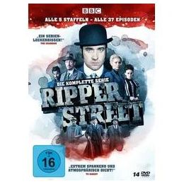 Polyband Ripper Street - Die komplette Serie - Alle 5 Staffeln - Alle 37 Episoden [14 DVDs]