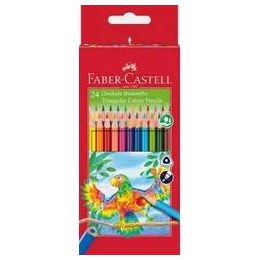Faber-Castell Buntstifte Dreikant 24er Set