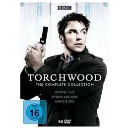 Polyband Torchwood - Die komplette Serie mit Staffel 1+2, Kinder der Erde und Miracle Day [14 DVDs]