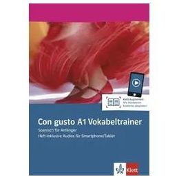 Con gusto A1. Vokabeltrainer. Heft inklusive Audios f&uuml;r Smartphone/Tablet