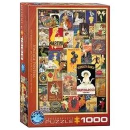 Eurographics VINTAGE POSTERS COLLAGE 1000PC