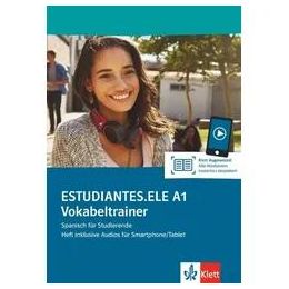 Estudiantes.ELE A1. Vokabeltrainer. Heft inklusive Audios f&uuml;r Smartphone/Tablet