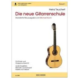 Teuchert, H: neue Gitarrenschule 1/m. CD