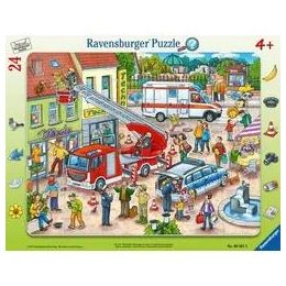 Rahmenpuzzle Ravensburger 110, 112 - Eilt herbei! 24 Teile
