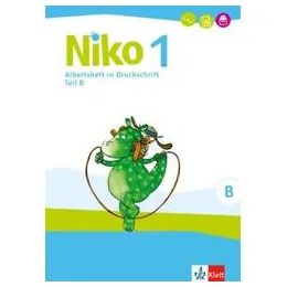 Niko 1. Paket: Arbeitsheft in Druckschrift, Druckschriftlehrgang Klasse 1