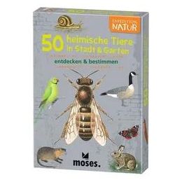 moses Expedition Natur 50 heimische Tiere in Stadt & Garten