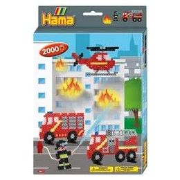 Hama&reg; B&uuml;gelperlen Geschenkpackung Feuerwehr 2.000 St&uuml;ck.