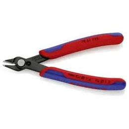 Knipex Super-Knips 78 61 125 Elektronik- u. Feinmechanik Schneidzange ohne Facette 125 mm