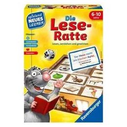 Ravensburger 24956 - Die Lese-Ratte - Spielen und Lernen f&uuml;r Kinder, Lernspiel f&uuml;r Kinder ab 6-10 Jahren, Spielend Neues Lernen f&uuml;r 1-4 Spieler