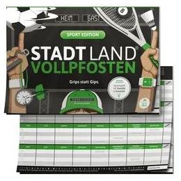 DENKRIESEN - Stadt Land Vollpfosten&reg; - SPORT EDITION Grips statt Gips. - A4