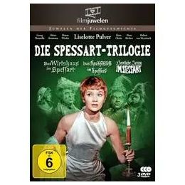 Die Spessart-Trilogie: Alle 3 Spessart-Kom&ouml;dien mit Lilo Pulver (Filmjuwelen) [3 DVDs]