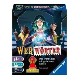 Ravensburger 26025 Werw&ouml;rter - Spannendes Wort-Ratespiel f&uuml;r Erwachsene und Kinder ab 10 Jahren, Ideal f&uuml;r Spieleabende mit Freunden oder der Familie f&uuml;r 3-10 Spieler