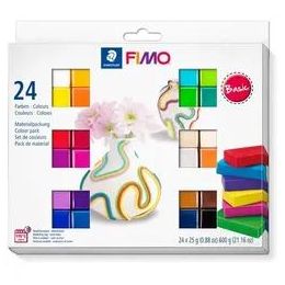 Staedtler Modelliermasse FIMO&reg; soft Basic Colours 24er Set