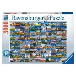 Puzzle Ravensburger 99 Beautiful Places in Europe 3000 Teile